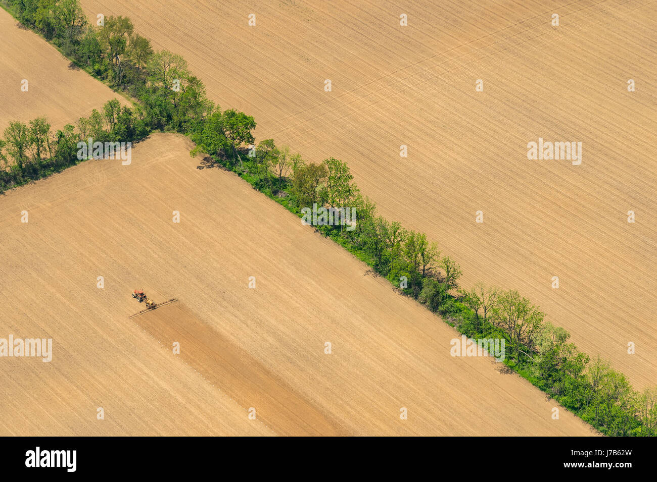 Aerial view farm hi-res stock photography and images - Alamy