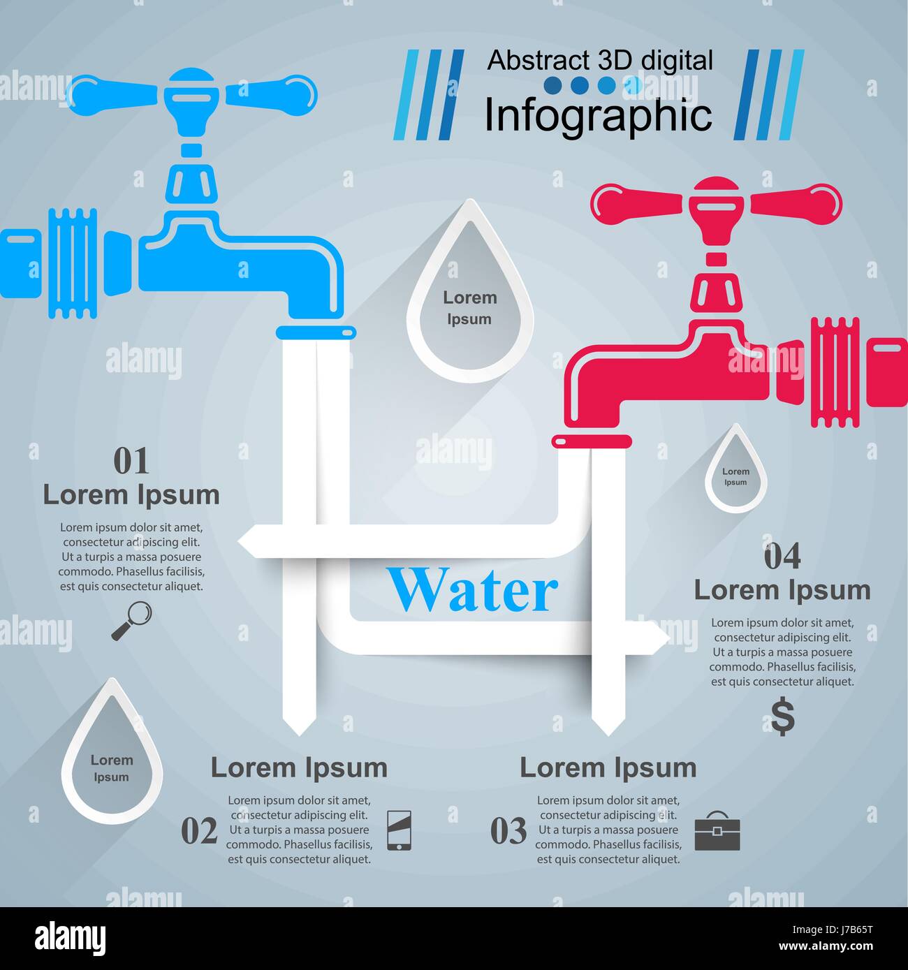 Tap icon. Business Infographics Stock Vector Image & Art - Alamy