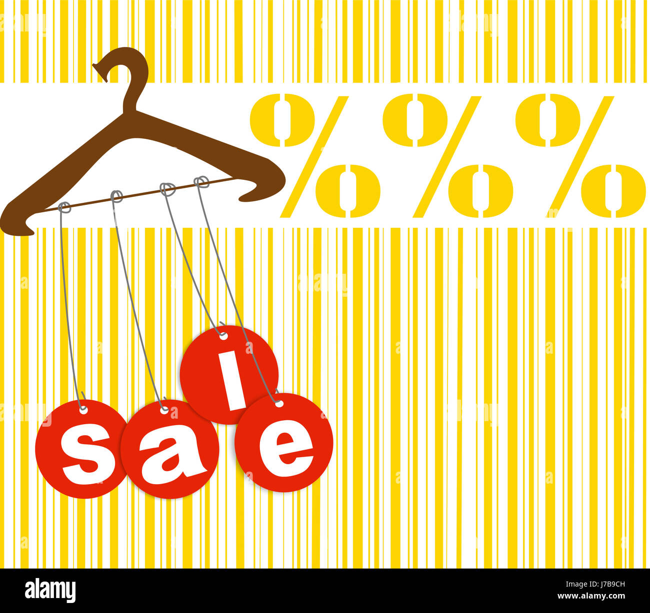 illustration shopping sale abstract price present art isolated colour ...