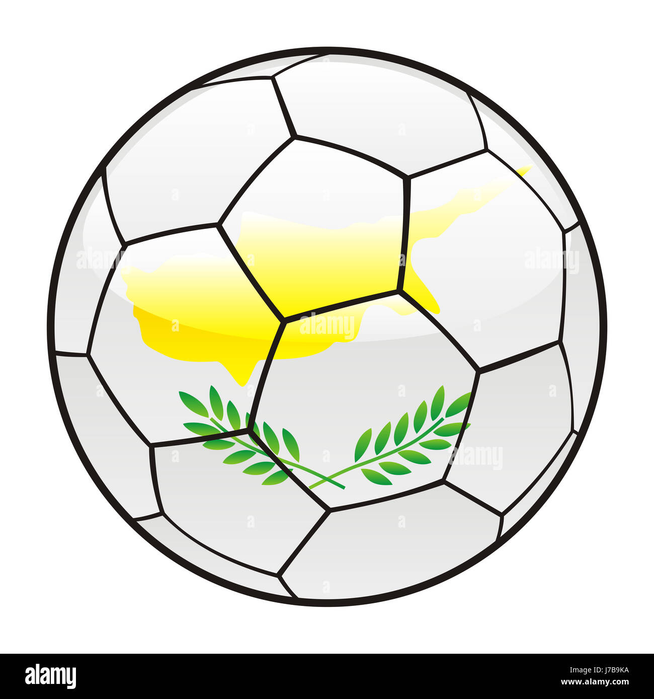 ball illustration flag cyprus vector sport sports soccer football sport ...