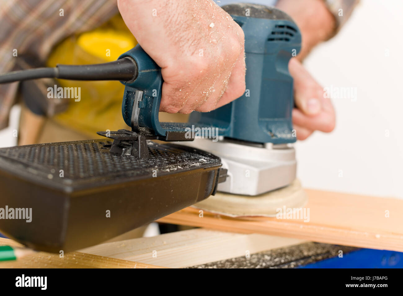 renovation wooden carpenter improvement handyman floor home macro close ...