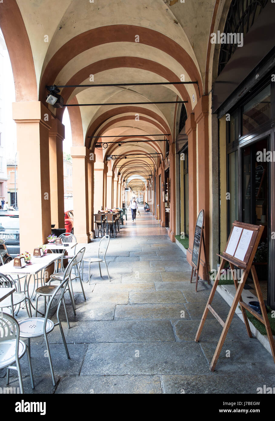 Traditional Colonnade Bologna Italy Stock Photo - Alamy