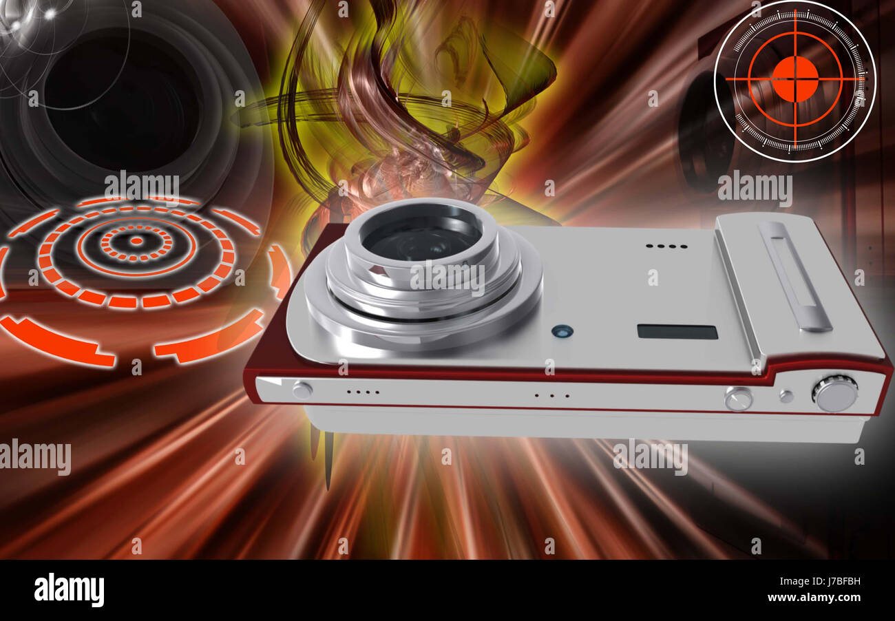 close object graphics colour modern modernity silver look glancing see ...