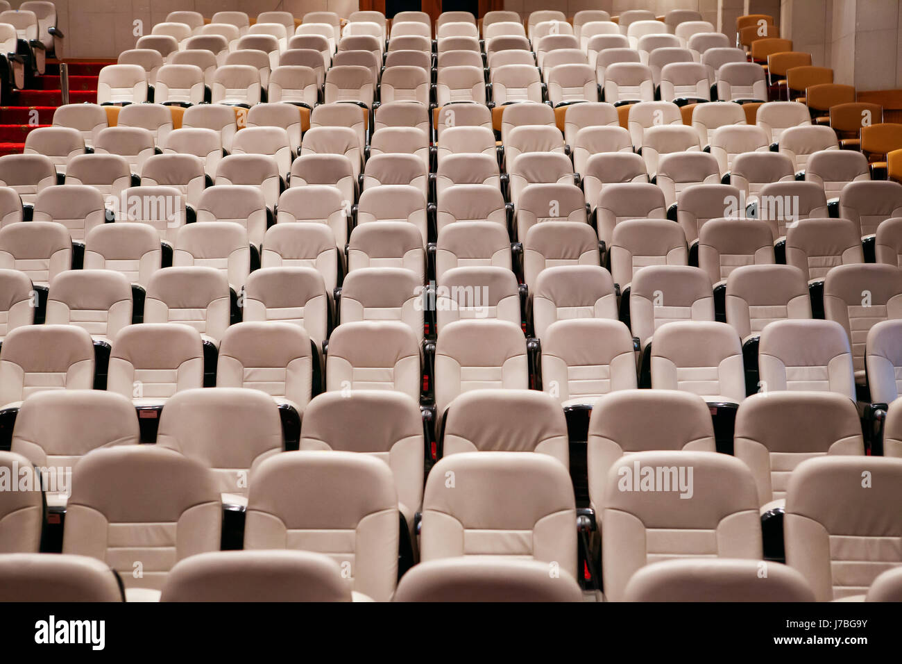 empty seat in conference meeting hall Stock Photo - Alamy