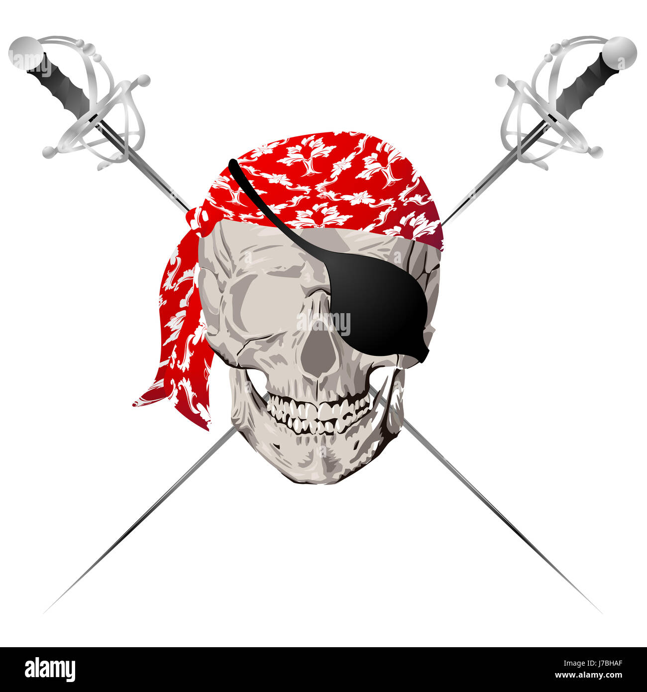 object art isolated illustration skull artistic dead object art ...