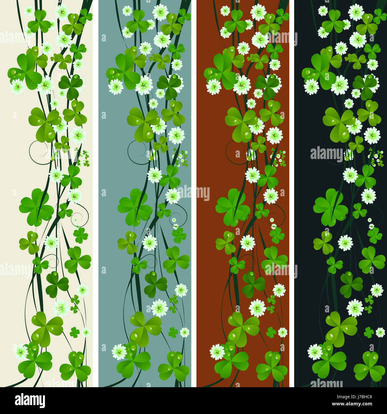 bloom blossom flourish flourishing banner abstract clover backdrop ...