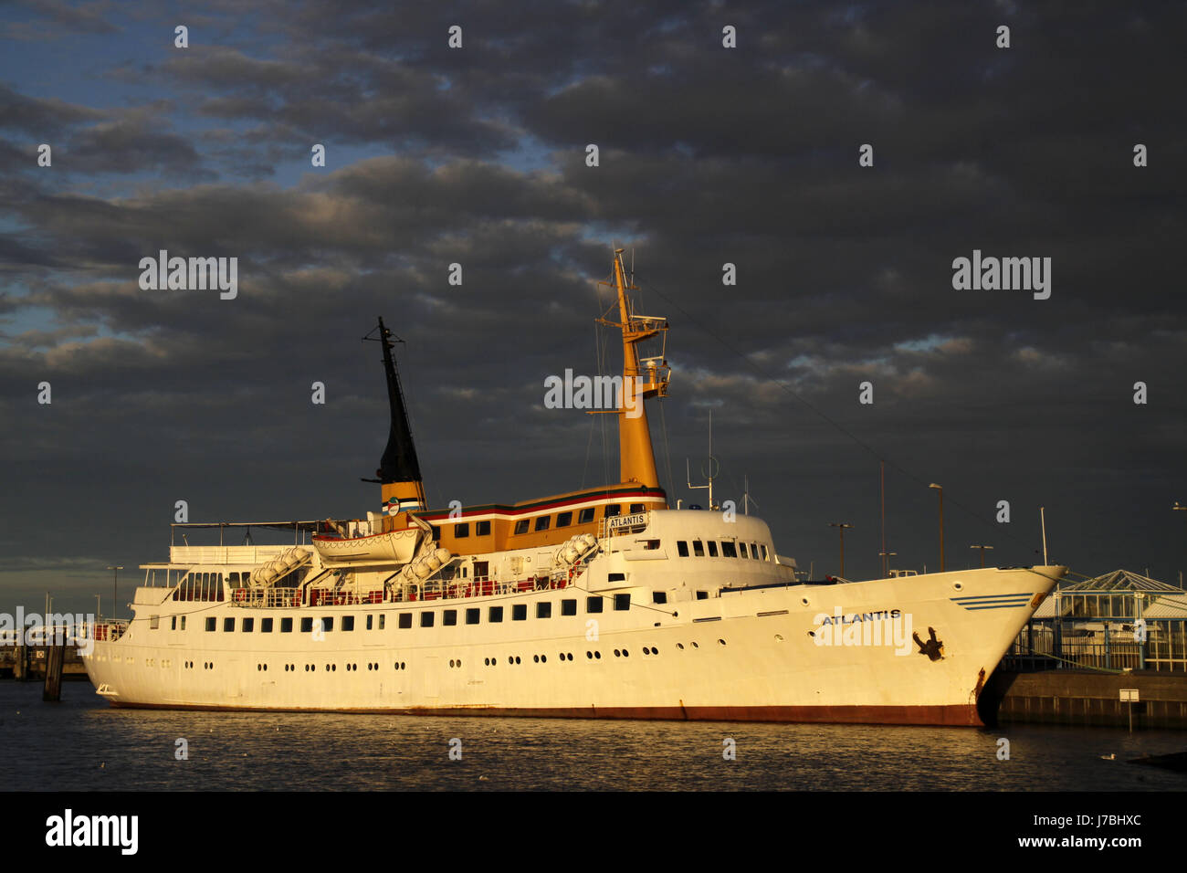 passenger ship atlantis in cuxhaven Stock Photo - Alamy