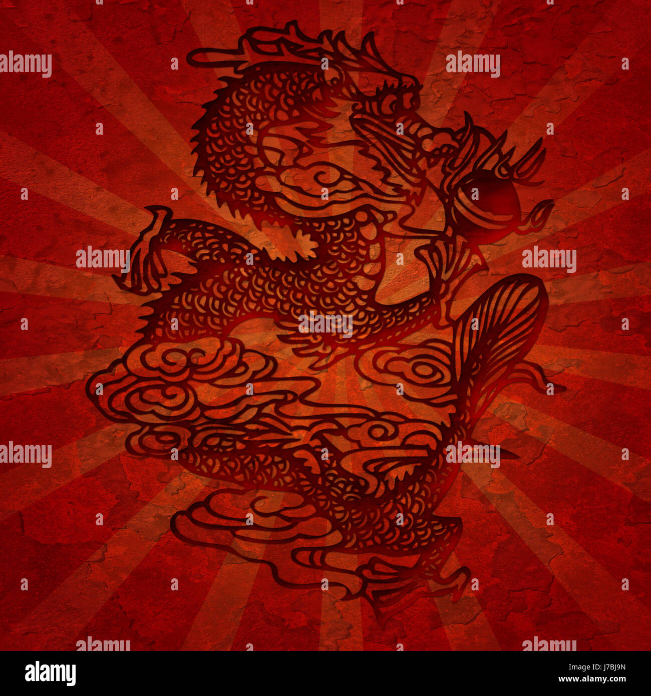 new creature dragon chinese asian mythical years year stone new energy ...