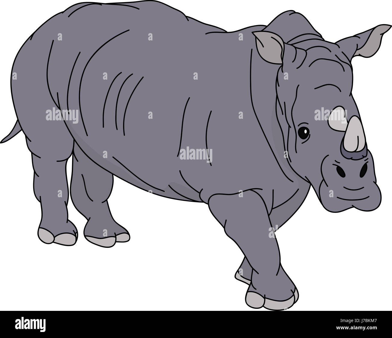 isolated illustration draw cartoon big large enormous extreme powerful ...