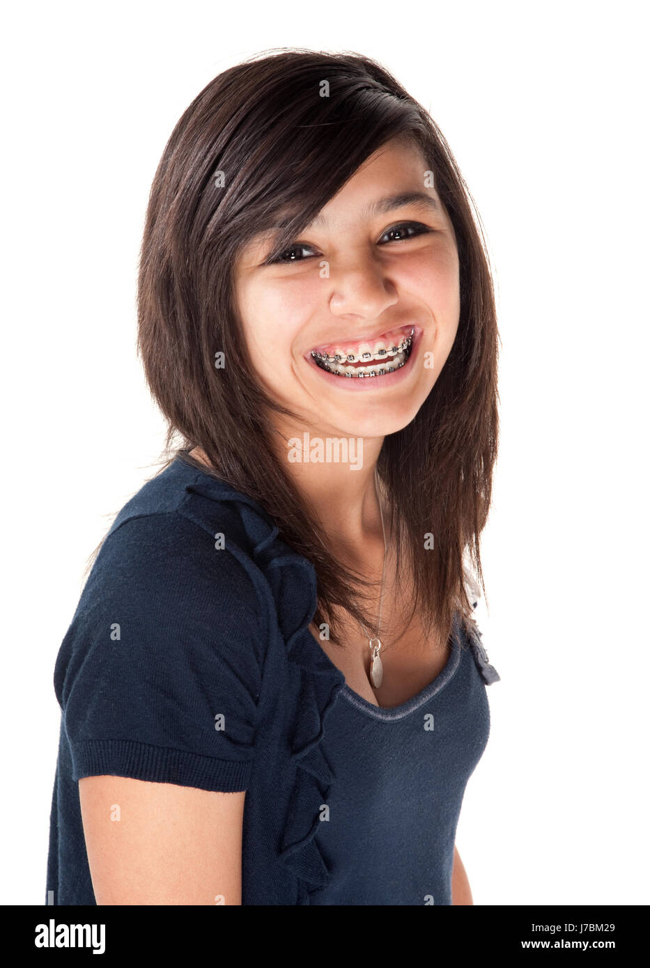 feminine female teen teenager kid maddening pert coquettish cute young ...