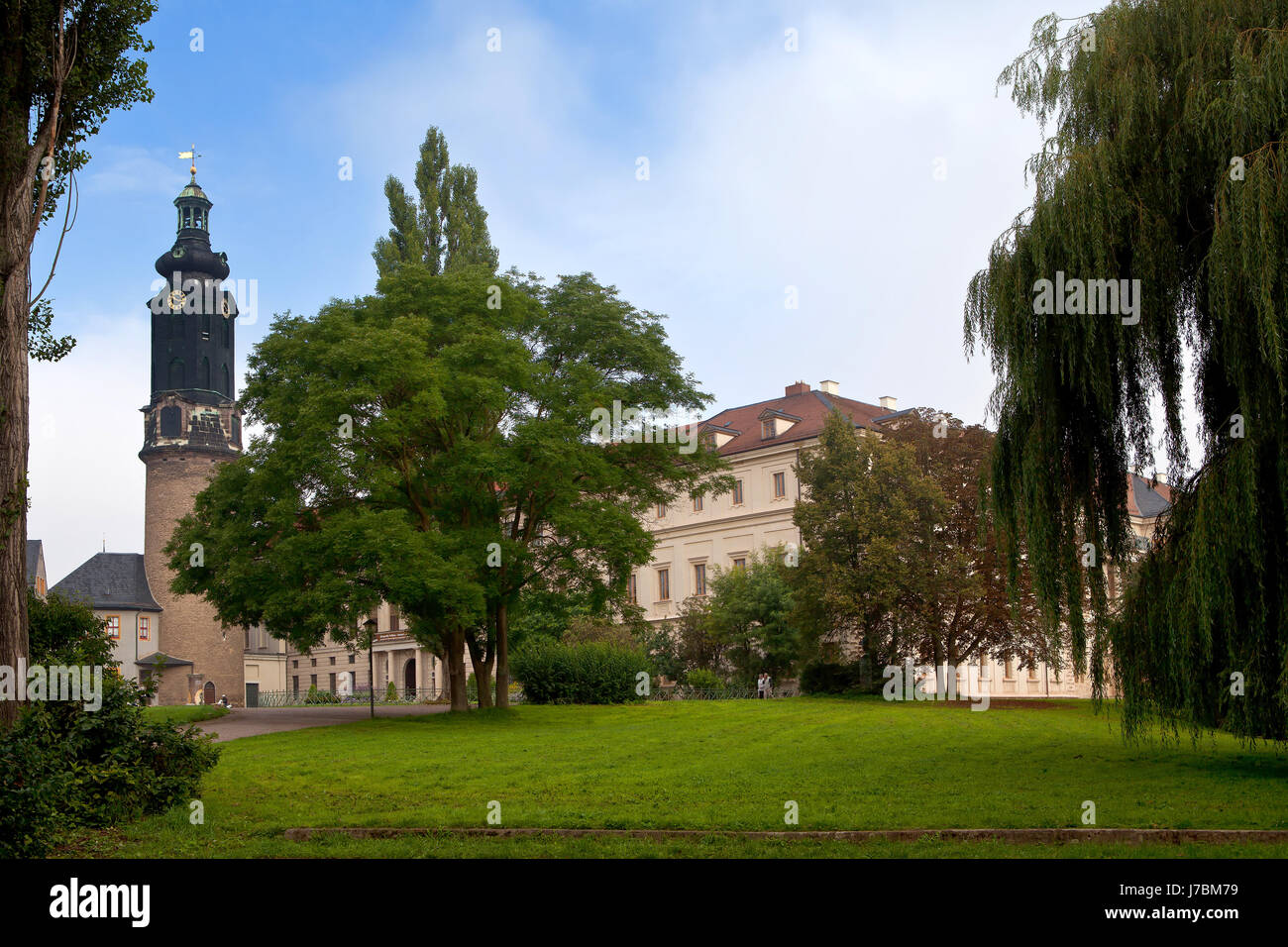 city castle weimar Stock Photo - Alamy