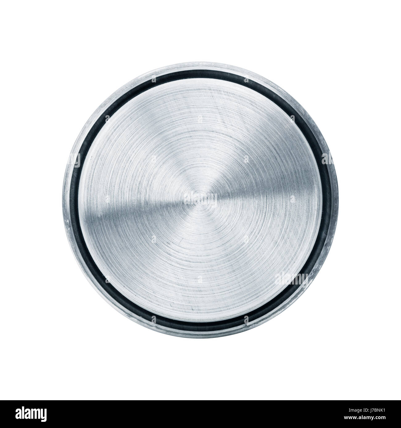 isolated metal circle aluminum aluminium pattern cylinder texture iron ...