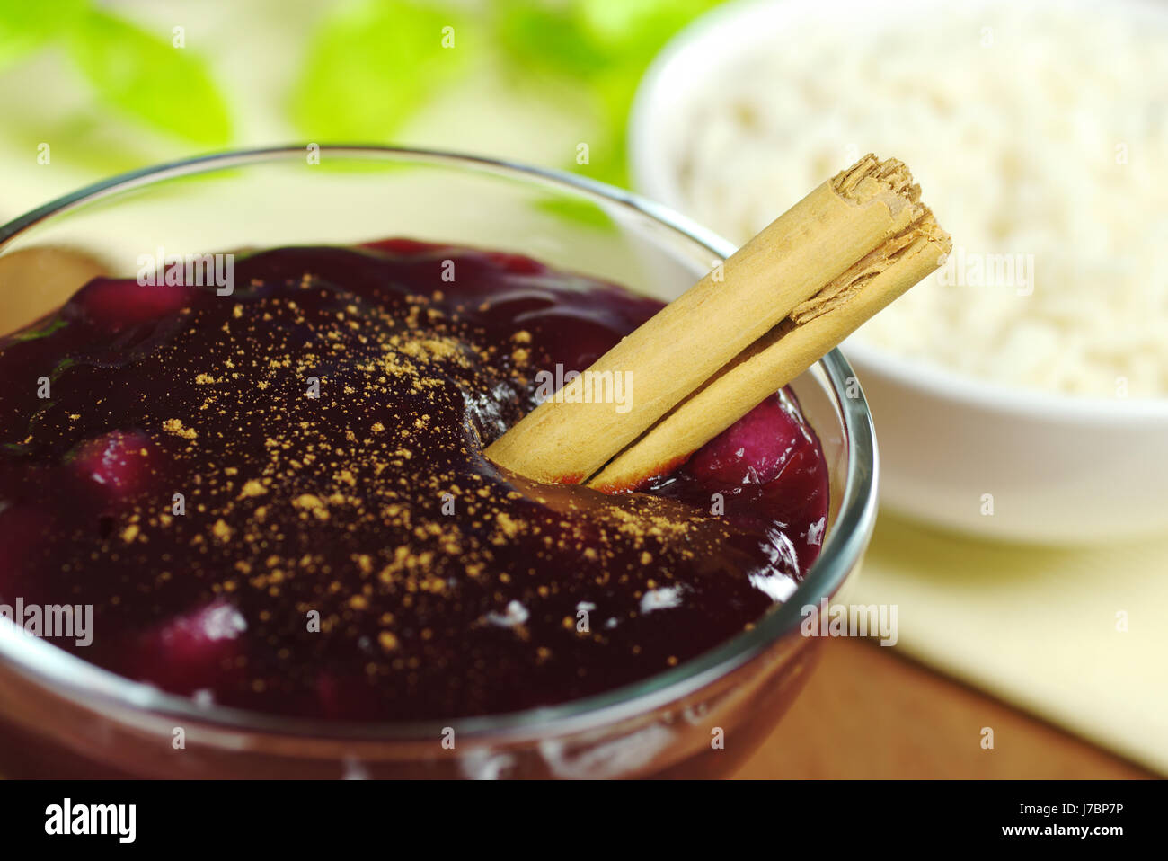 cake pie cakes typical corn jelly pudding peruvian dessert glass ...