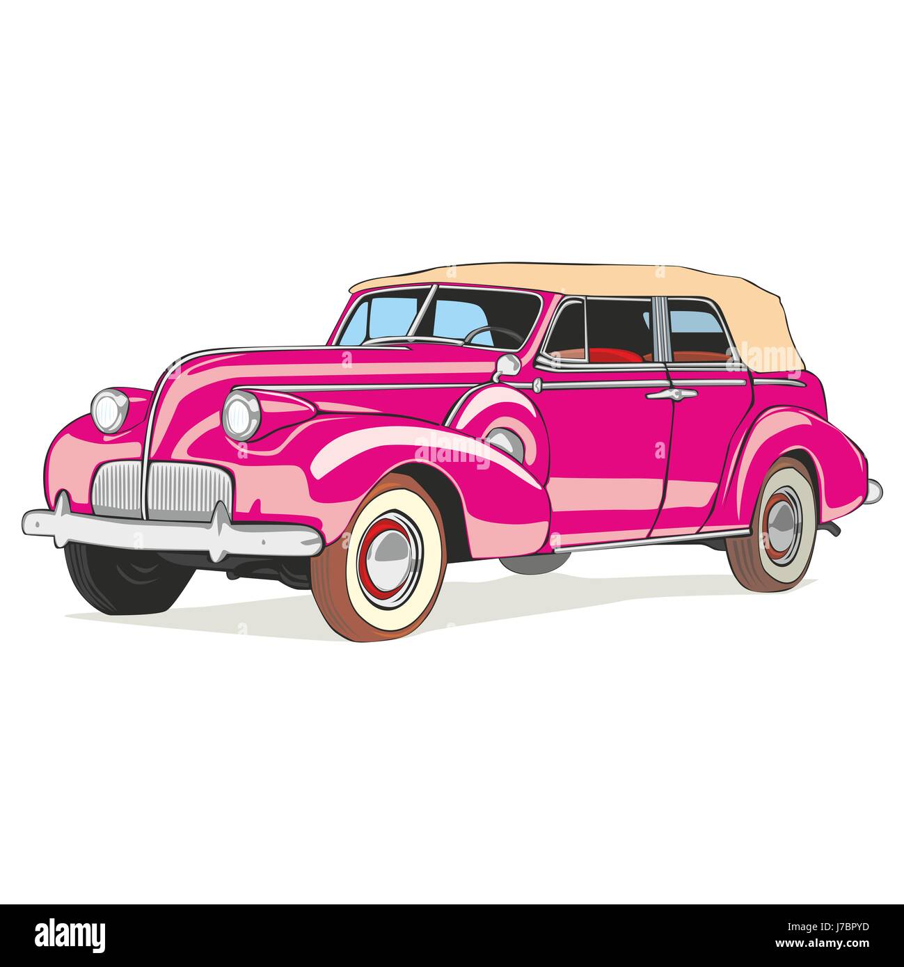 object isolated car automobile vehicle means of travel motor vehicle ...