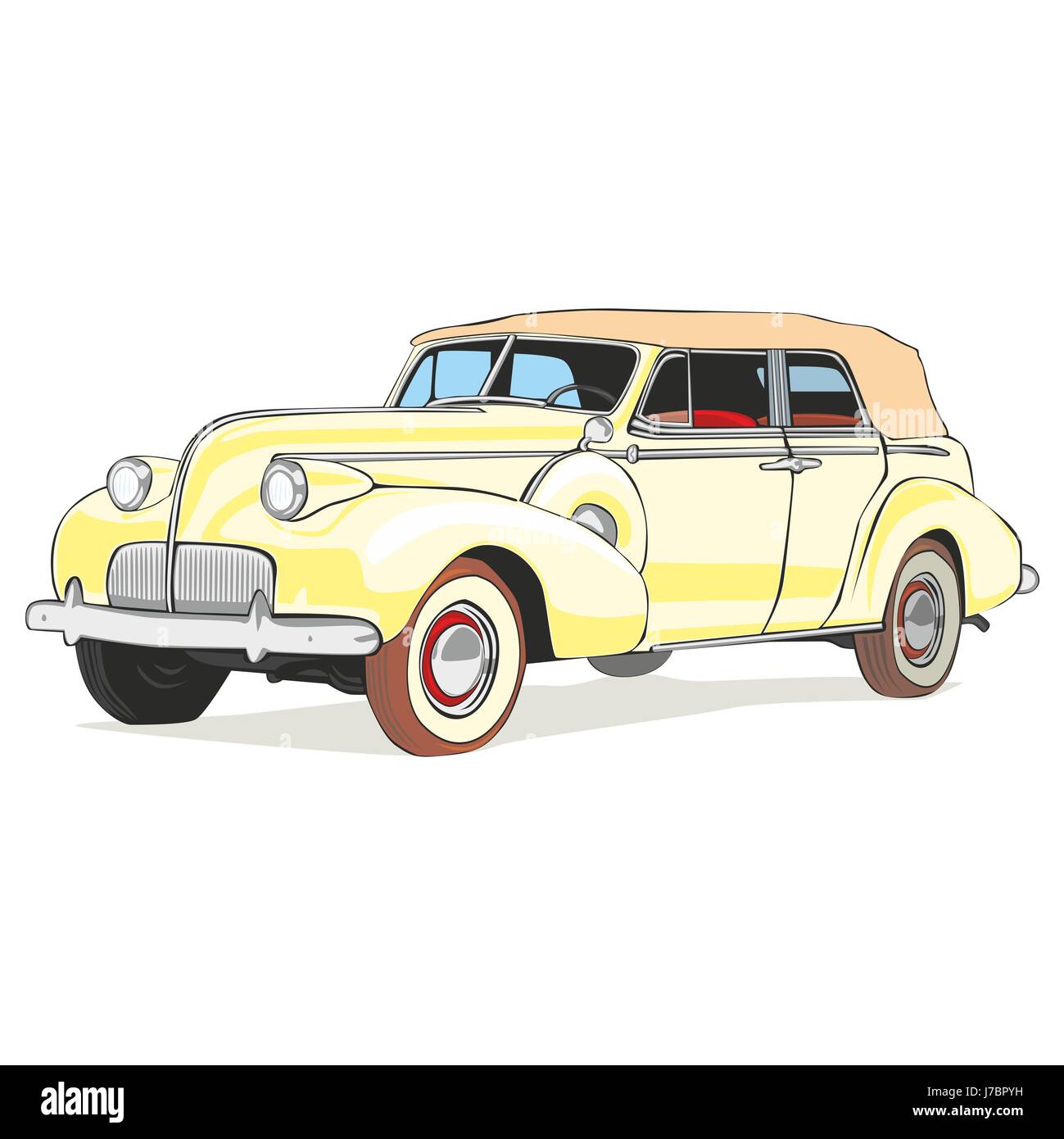 object isolated car automobile vehicle means of travel motor vehicle ...