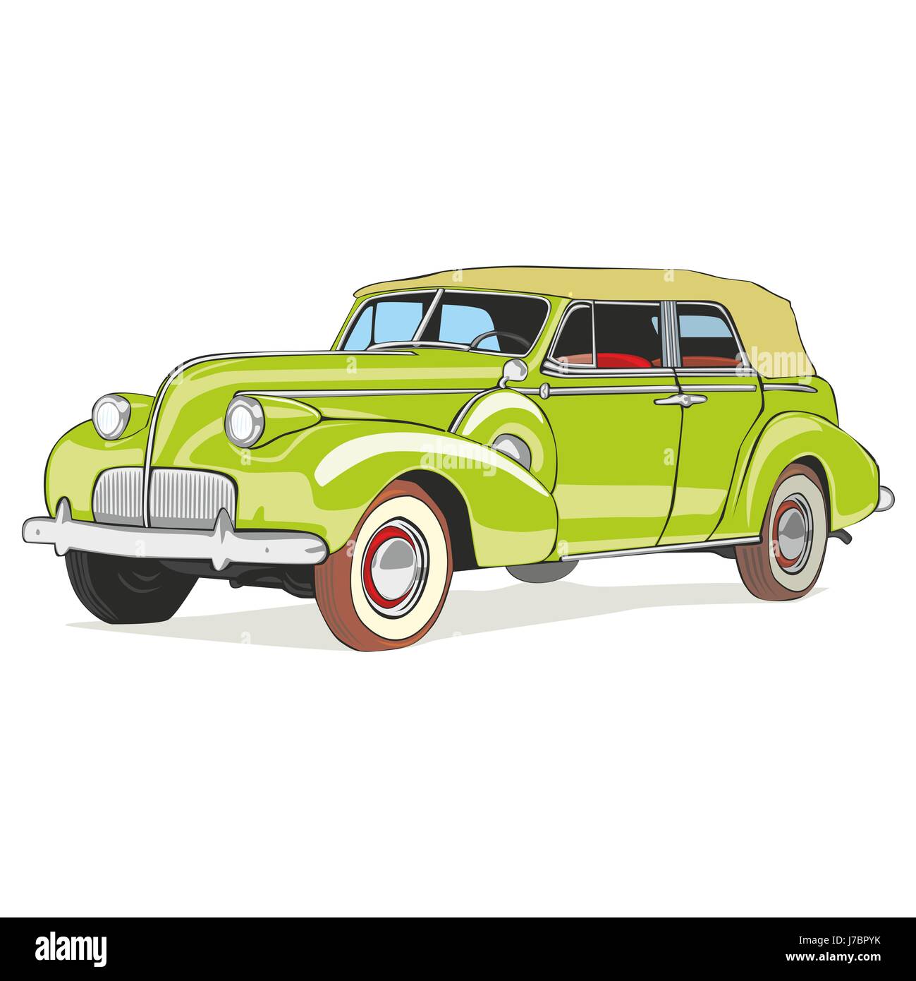 object isolated car automobile vehicle means of travel motor vehicle ...