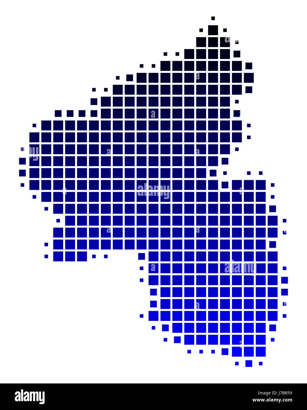 blue angular square card dot atlas map of the world map blue ...