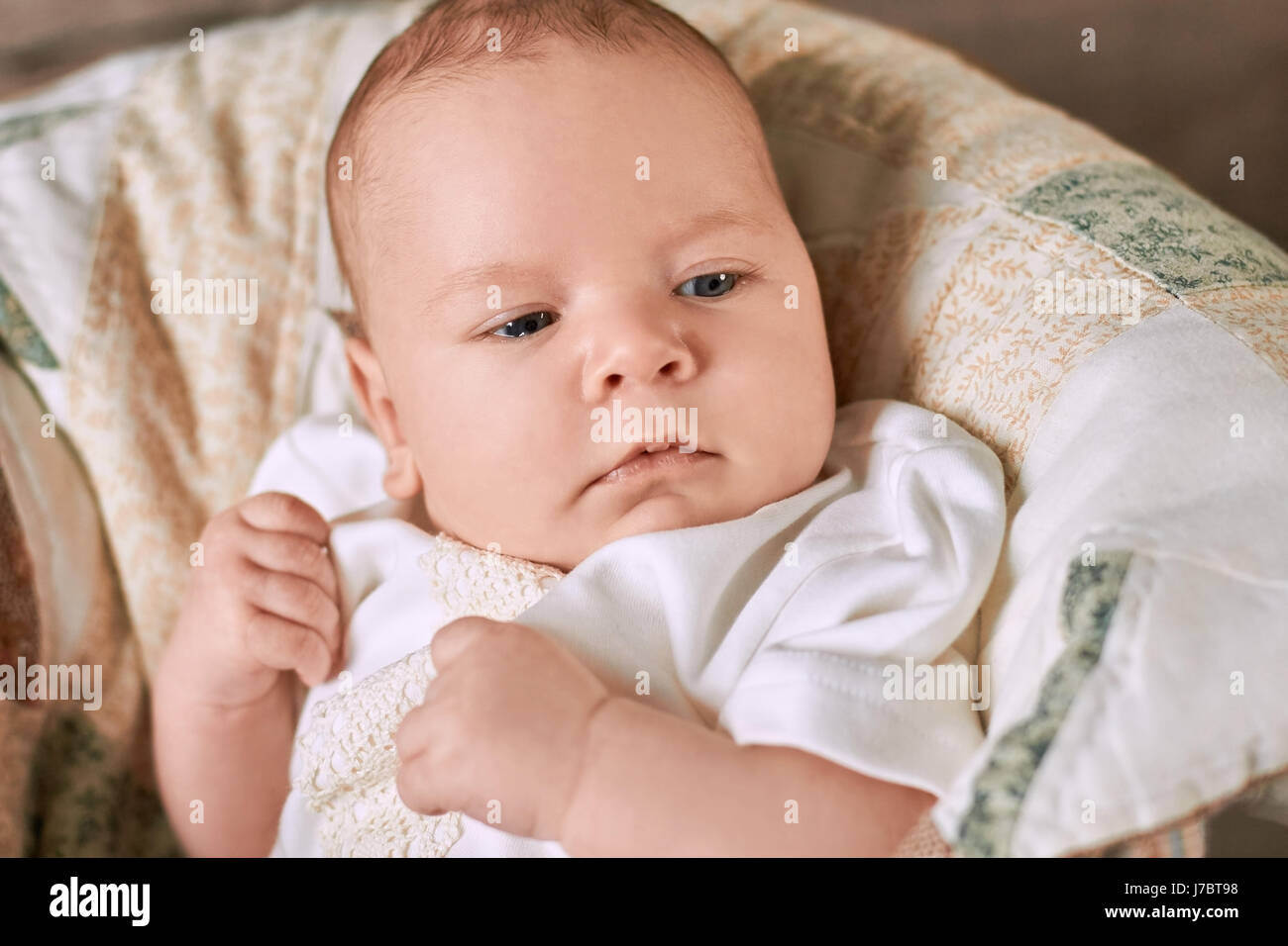 Baby boy close up. Look of a child Stock Photo - Alamy