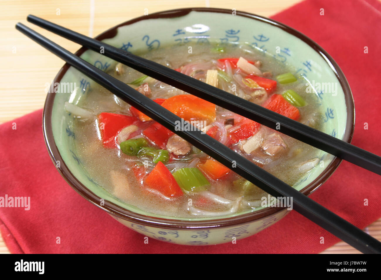 asiatic chicken starter soup food aliment asia germination asiatic ...