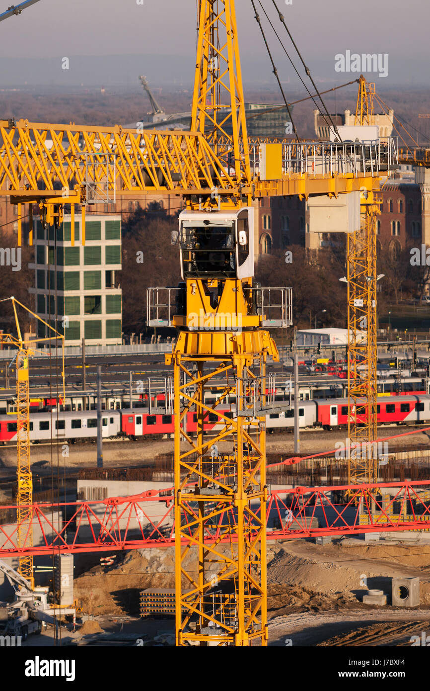 building engineering crane construction site industry workplace ...