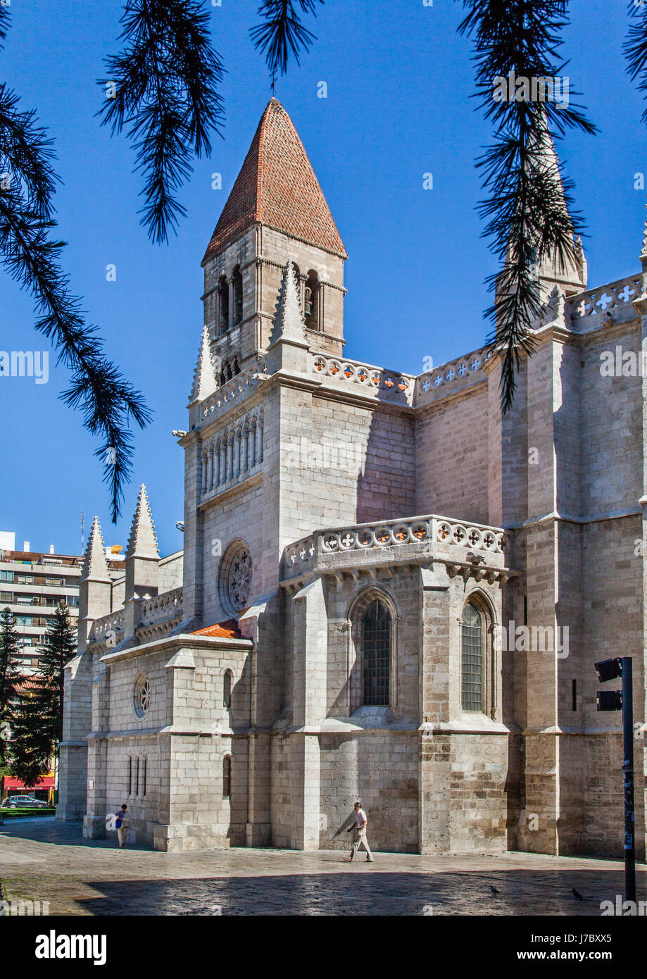 Spain, Castile and Leon, Valladolid, 12th century Church of Saint Mary ...