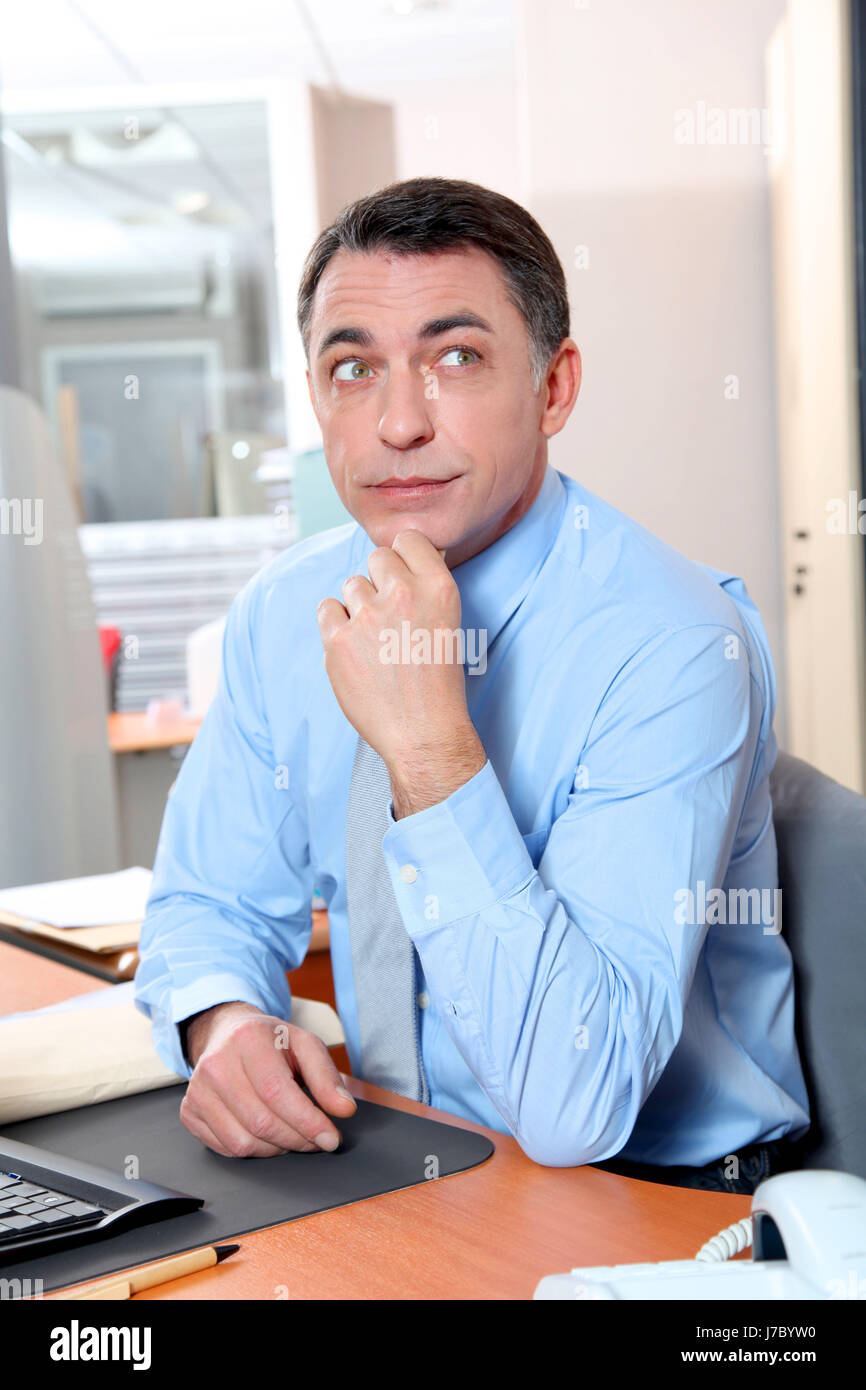 bank lending institution office desk secretary job closeup portrait ...