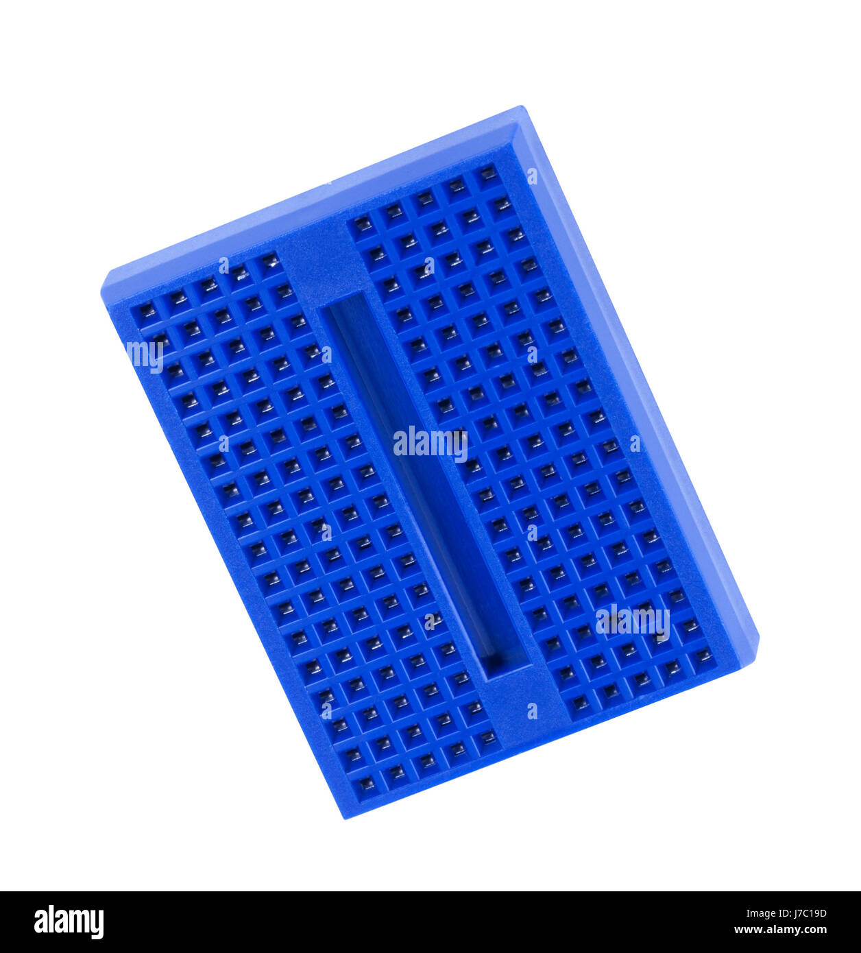 Mini Solderless Prototype Breadboard isolated Stock Photo - Alamy