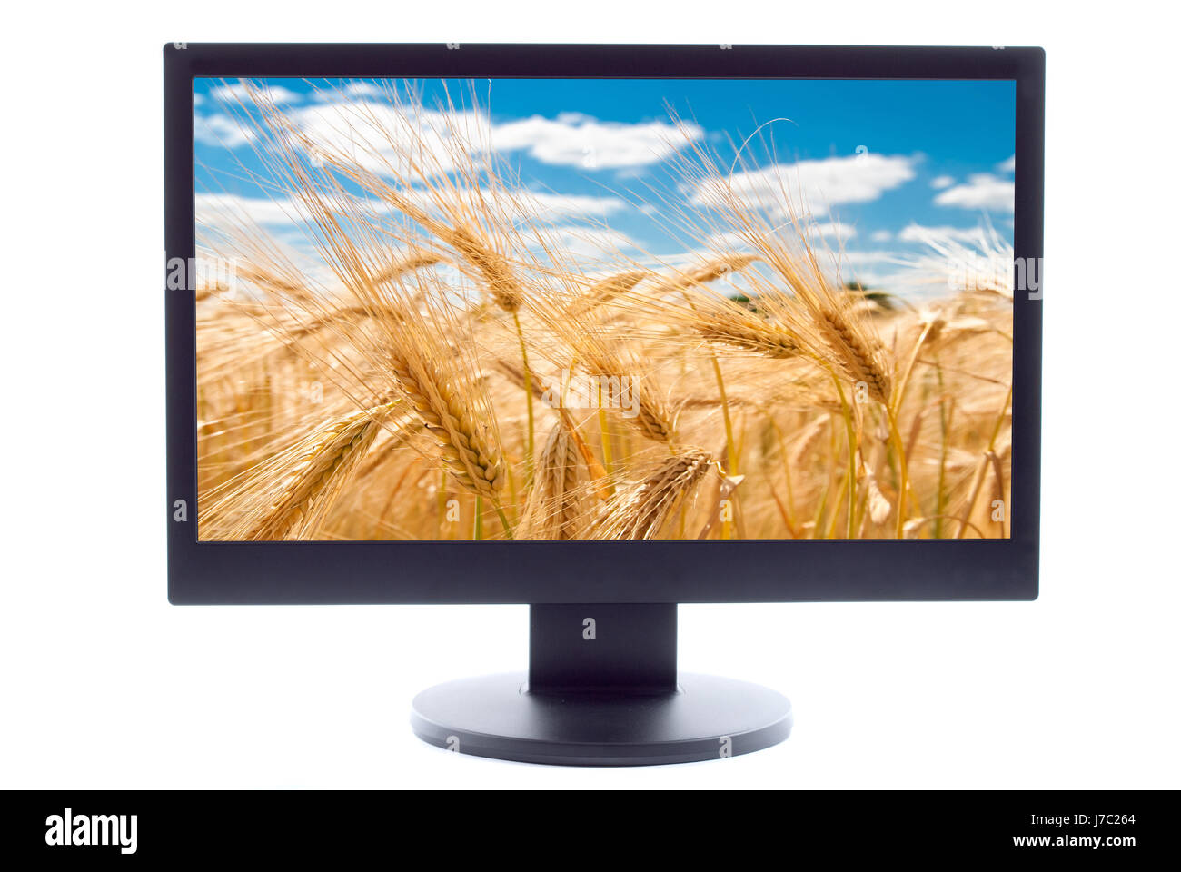 agriculture farming wheat screen television tv televisions display ...
