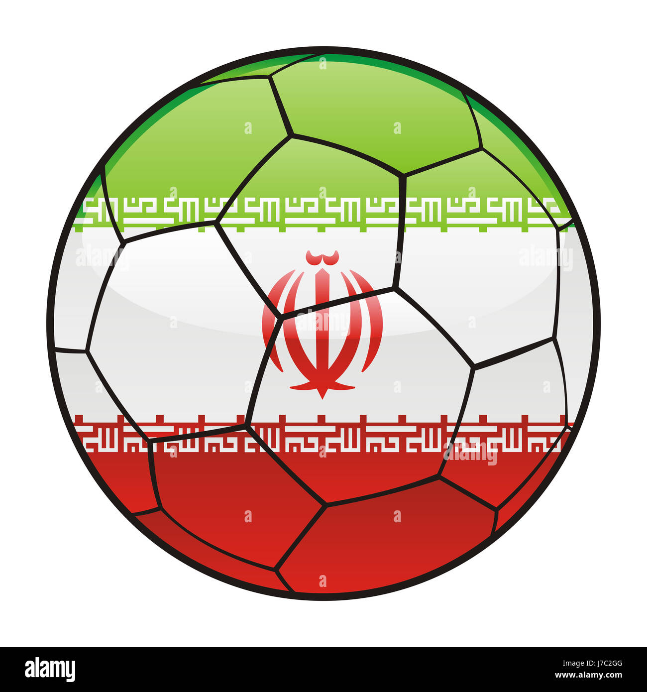 ball illustration flag iran vector sport sports soccer football sport ...