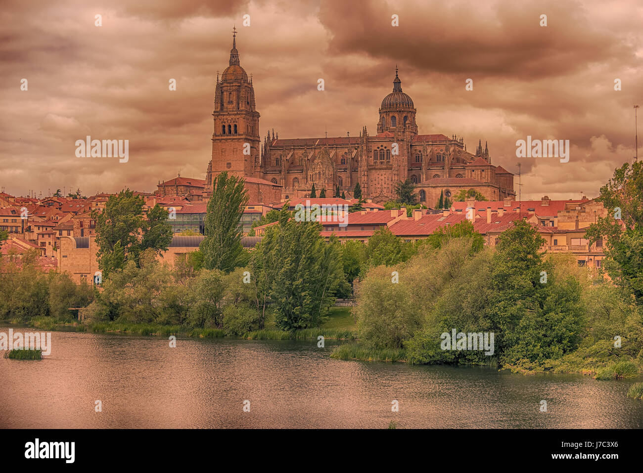 Salamanca, Spain: The old town, The New Cathedral, Catedral Nueva and ...