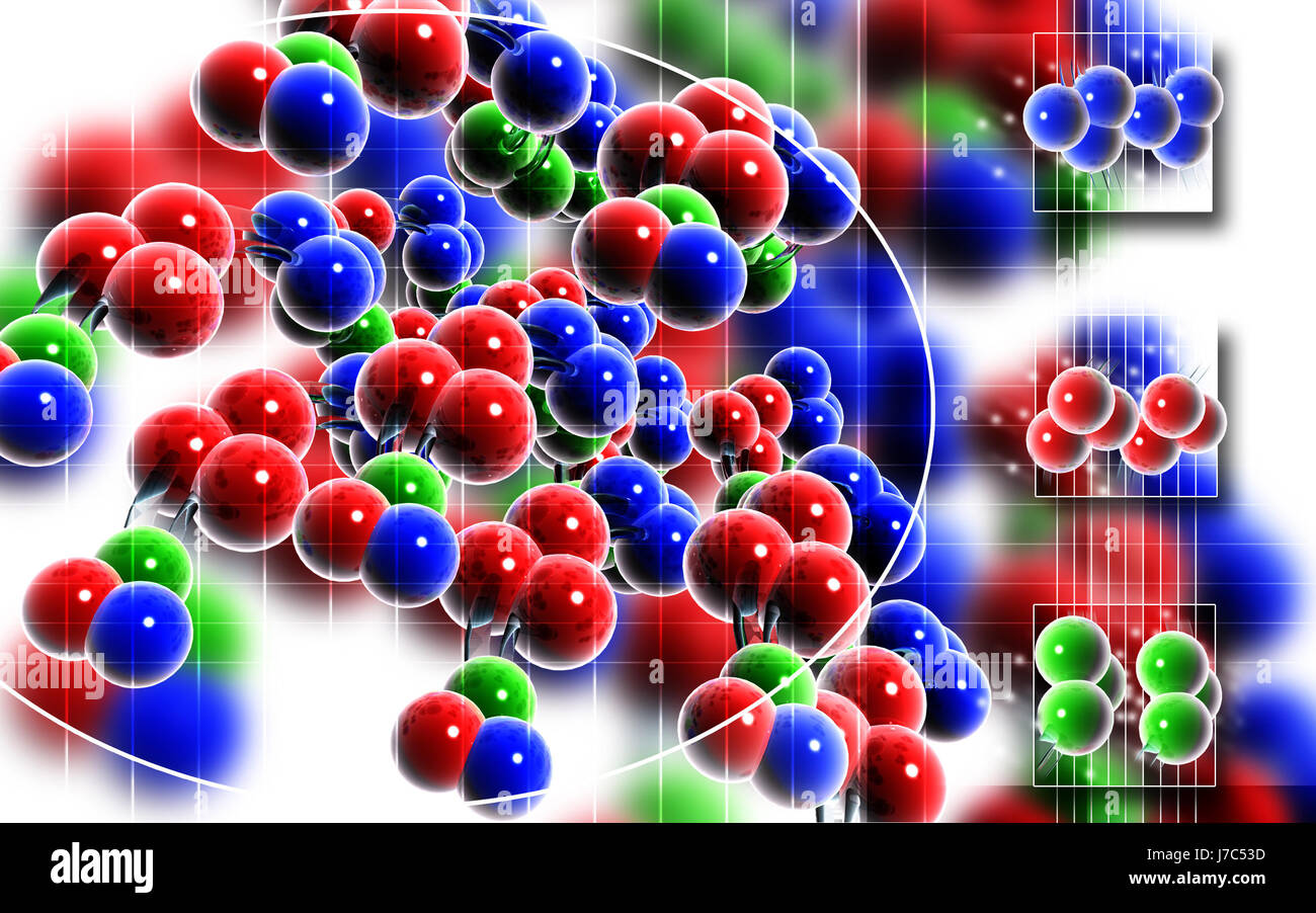 graphics colour science three-dimensional illustration cell imagination ...