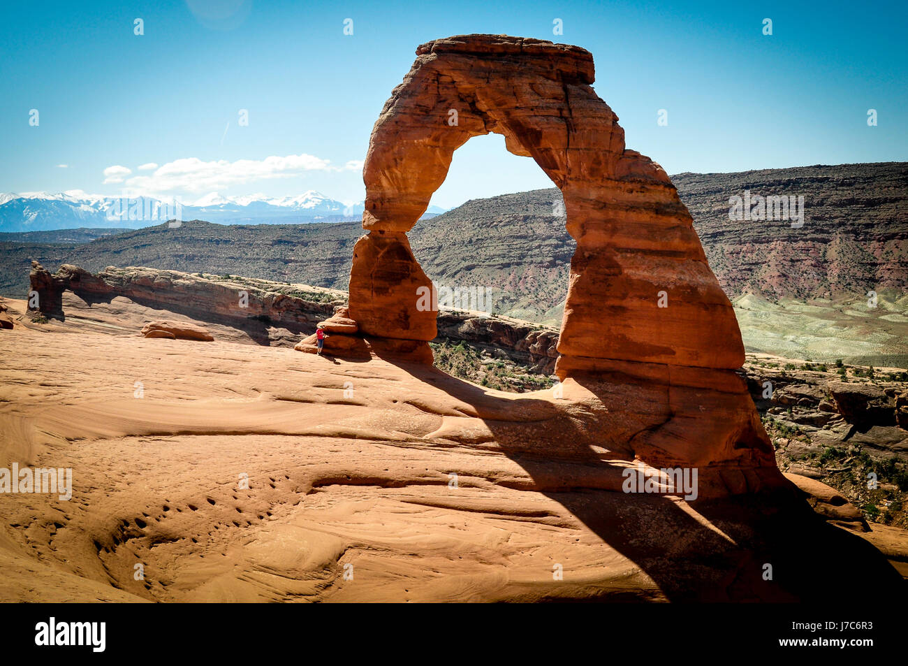 Delicate Arch, Arches National Park, Moab, Utah Stock Photo - Alamy
