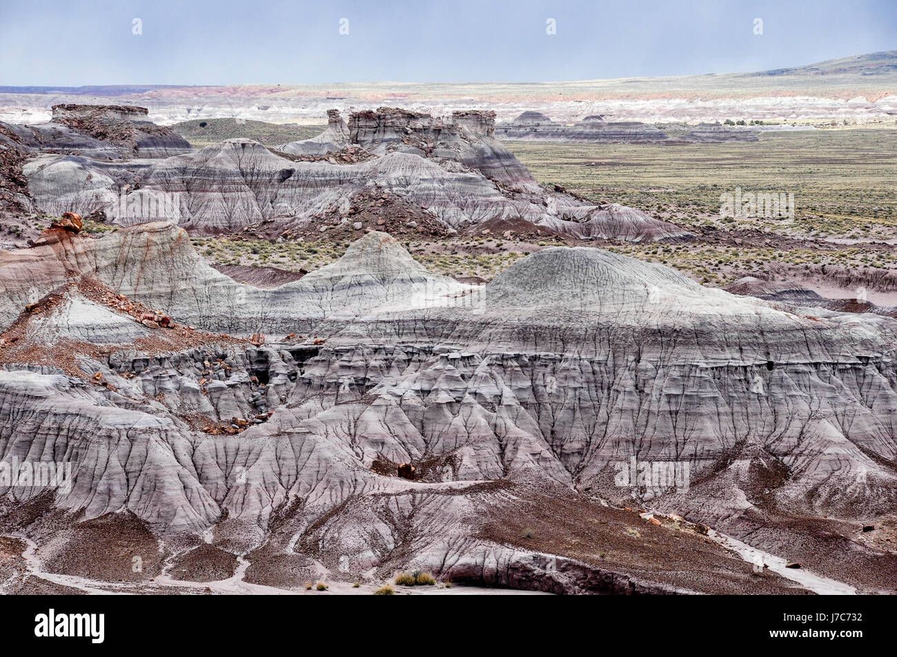 Petrified Forest National Park and the Painted Desert - Arizona, USA ...