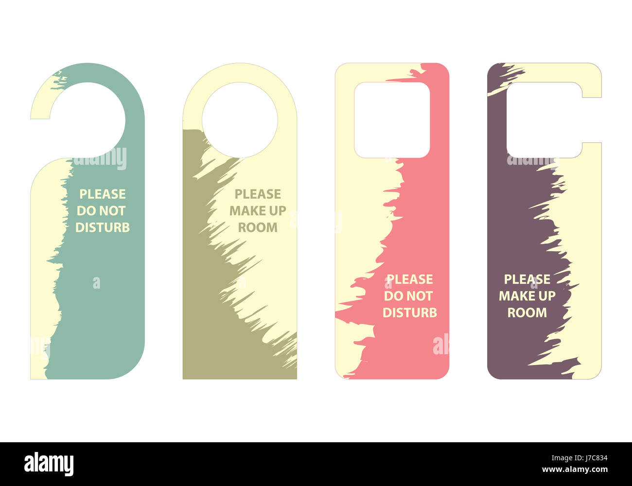 please do not disturb door hanger with special design Stock Photo - Alamy