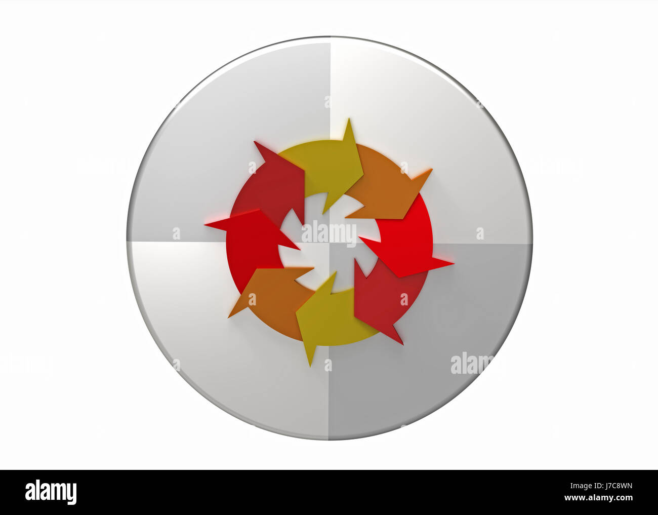 Plan check act quality management system business render hi-res stock ...