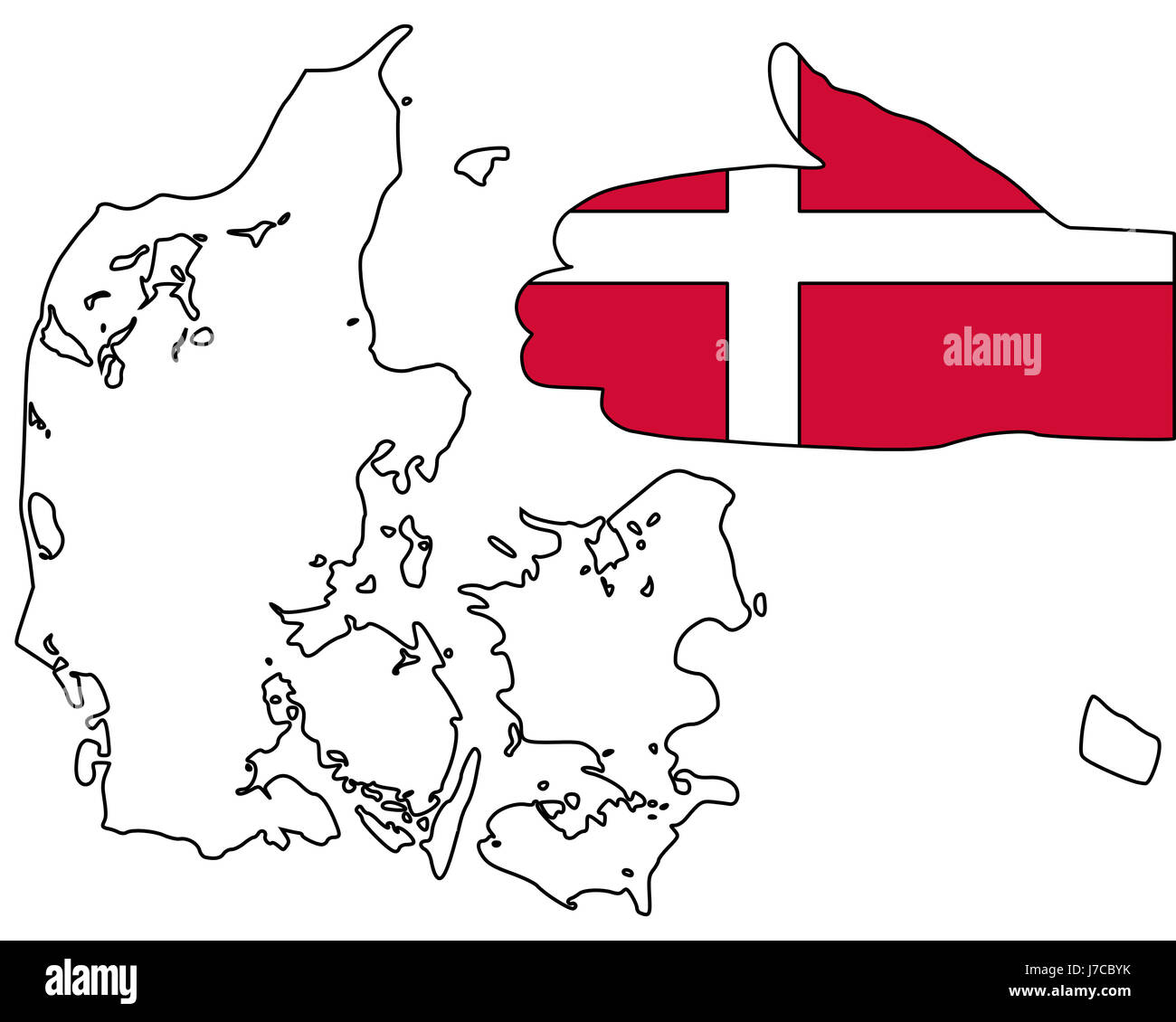 Welcome to denmark sign hi-res stock photography and images - Alamy