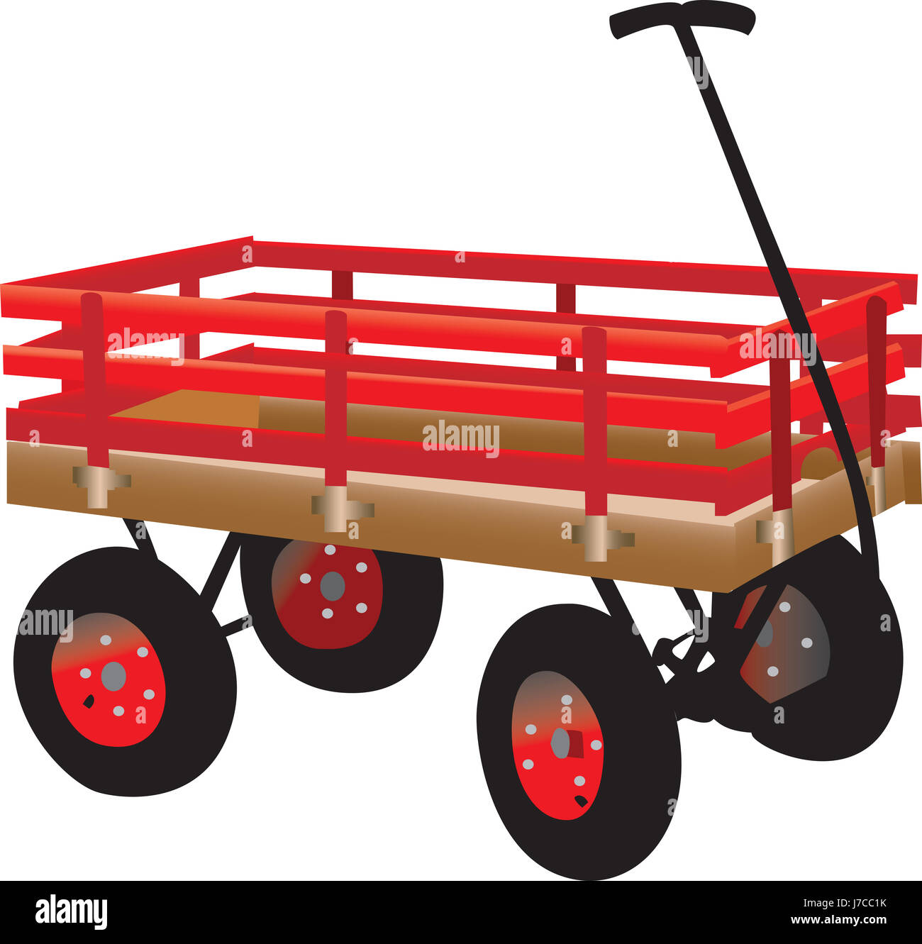 toy carriage kid childhood truck lorry cart child children kids bright ...