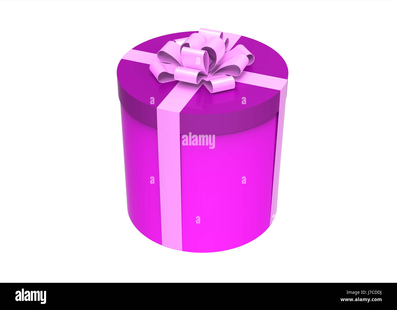 gift box pink ribbon present surprise render giving gift box pink ...