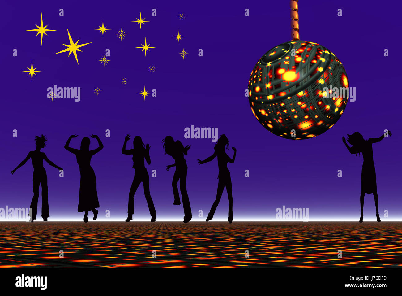 disco shear-cut dancing dance disco humans human beings people folk ...