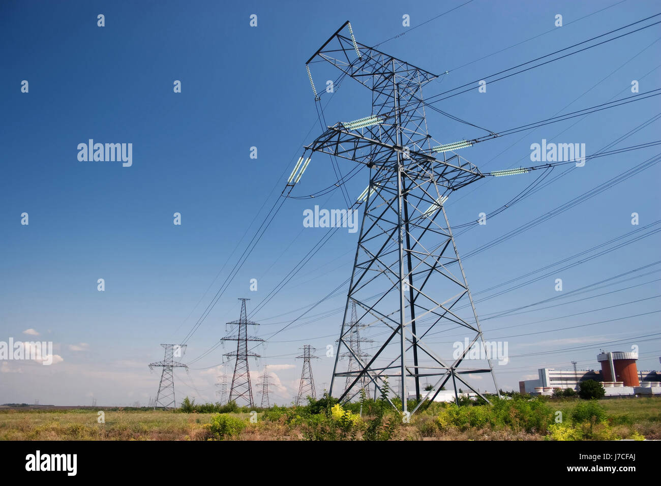 station industrial electric voltage style of construction architecture ...