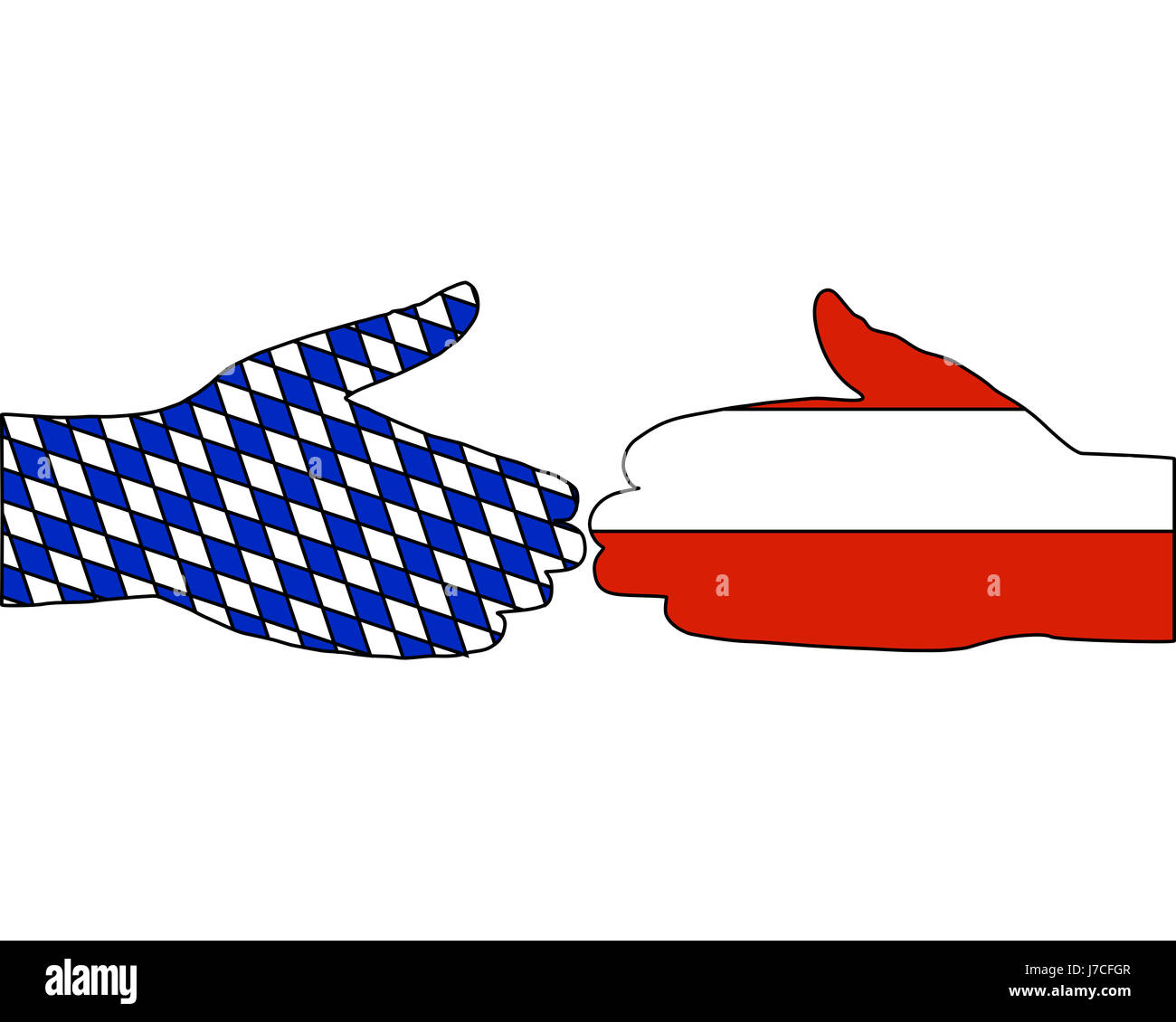 hand hands handshake austrians bavaria bavarian germany german federal ...