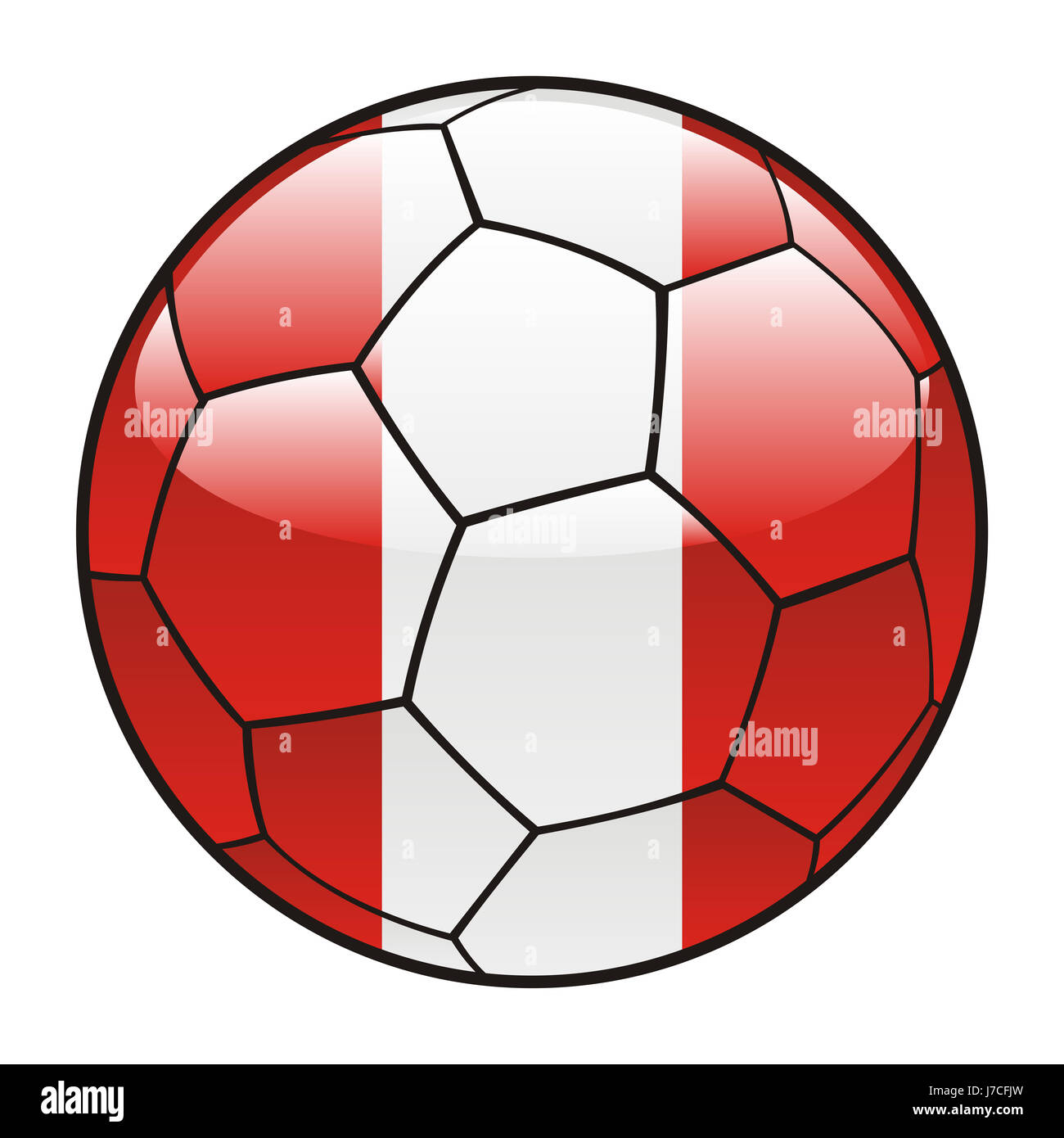 isolated illustration flag peru icon sport sports soccer football sport ...