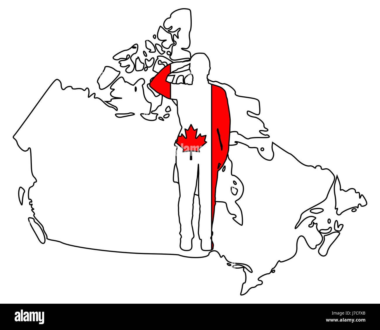 canada north america military canadian salute woman sign signal hand ...