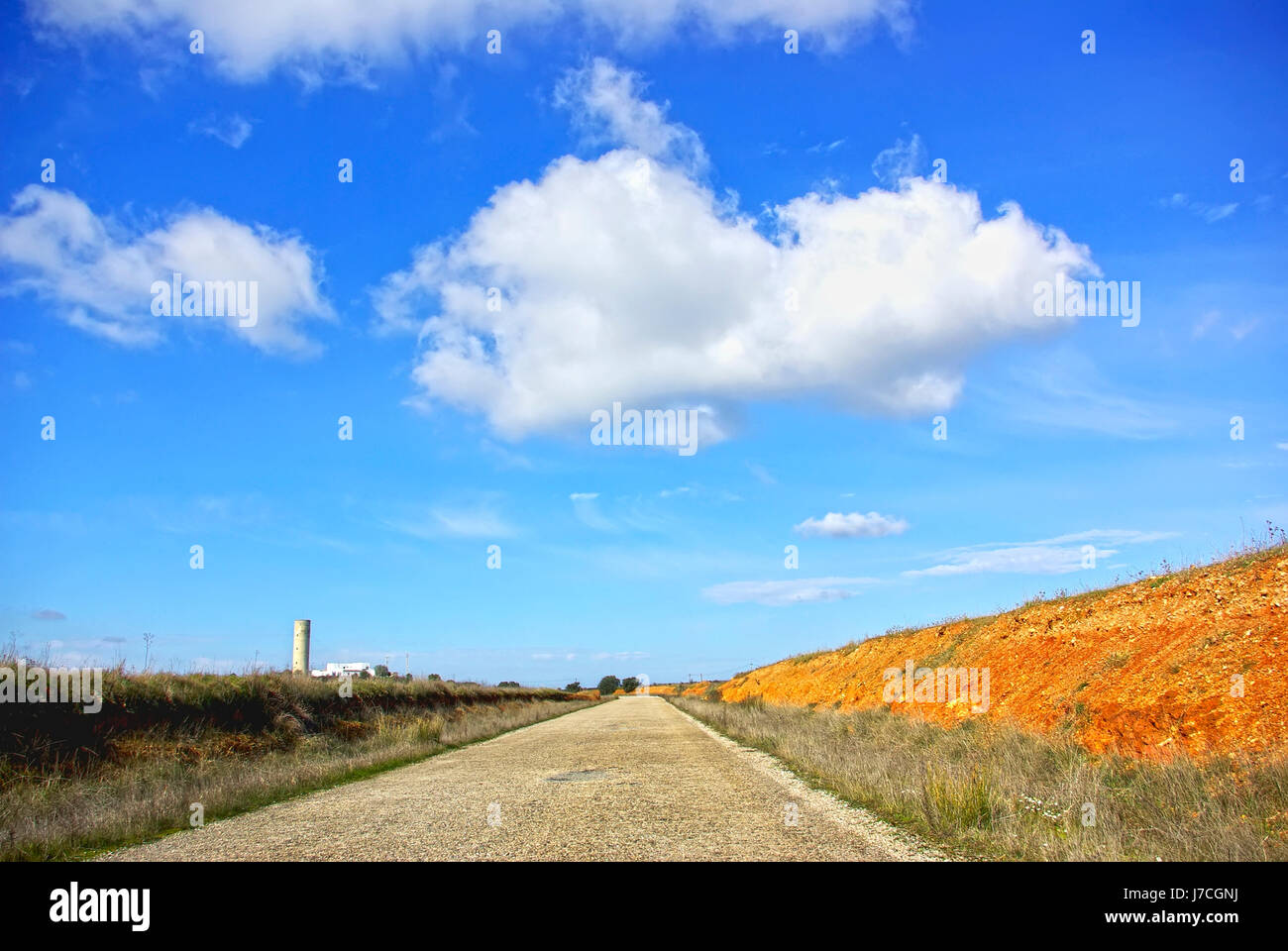 cloud horizontal land roadside landscape scenery countryside nature ...
