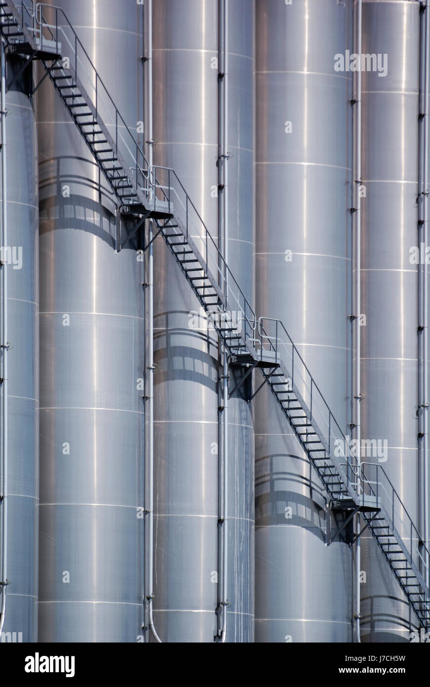 upwards industry metal job ladder ladder silo building buildings career ...