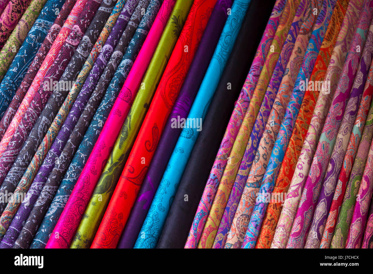 colour textile scarf color shawl retail shop shop department store ...