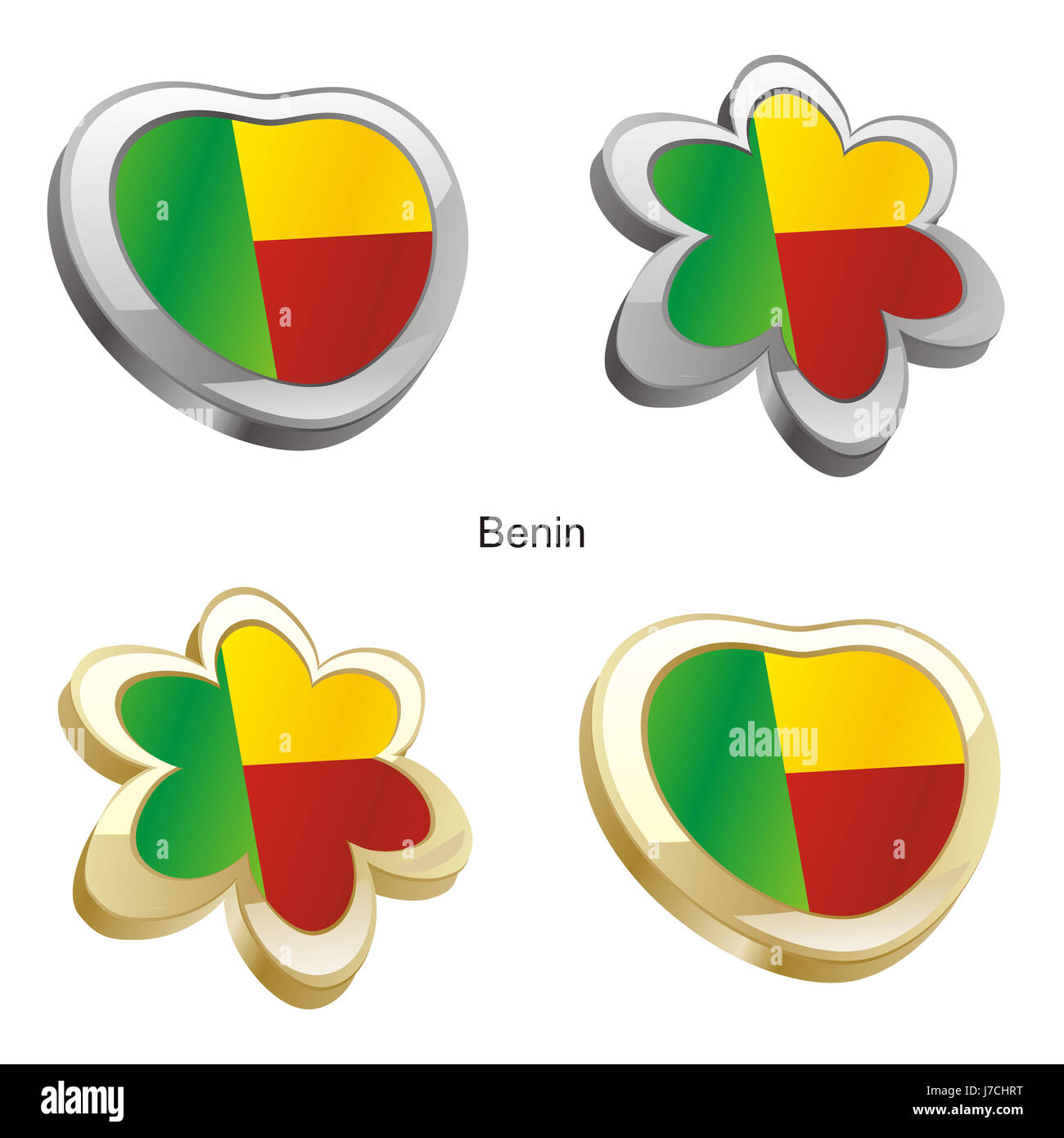 flower plant illustration flag benin heart travel colour emblem flower ...
