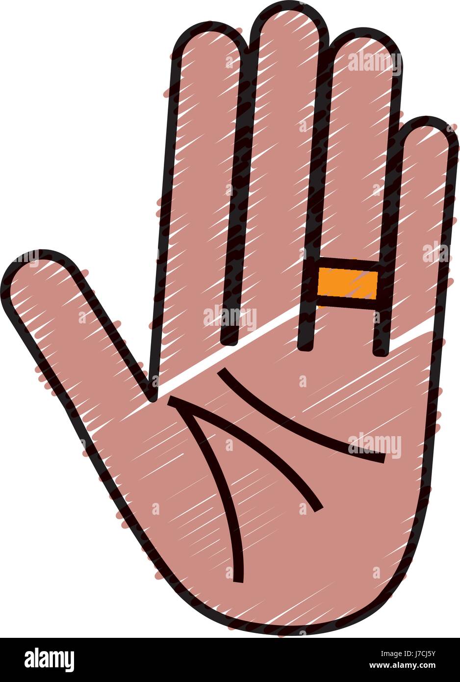 human hand design Stock Vector Image & Art - Alamy