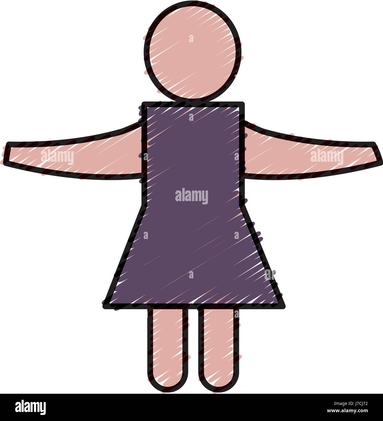 pictogram woman icon Stock Vector Image & Art - Alamy