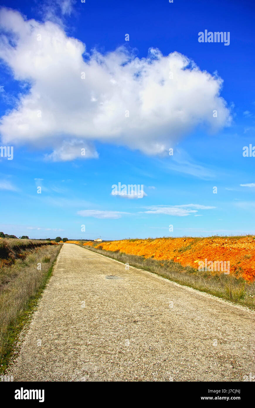 ground soil earth humus portugal land roadside landscape scenery ...